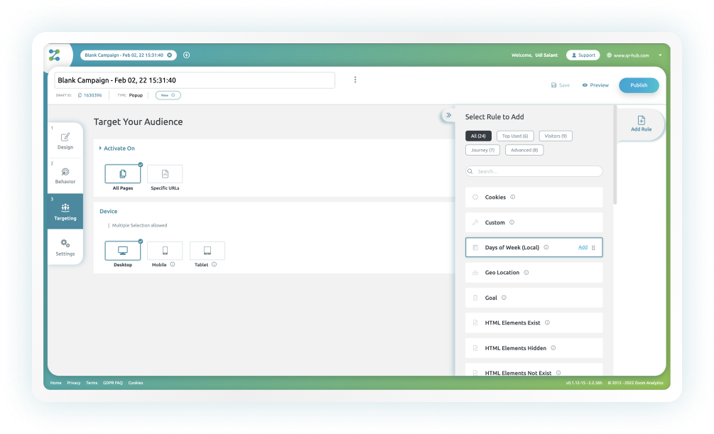 Personalize and Customize Your Website